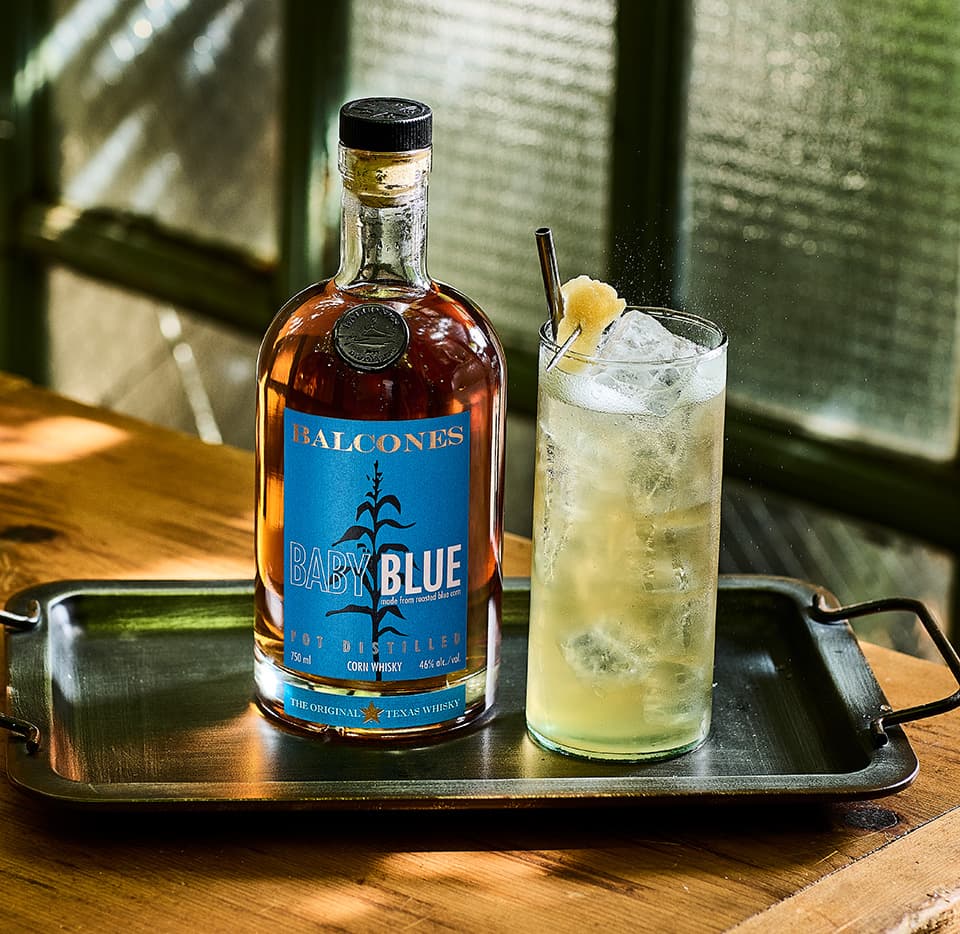 Balcones Baby Blue Straight Corn Whisky