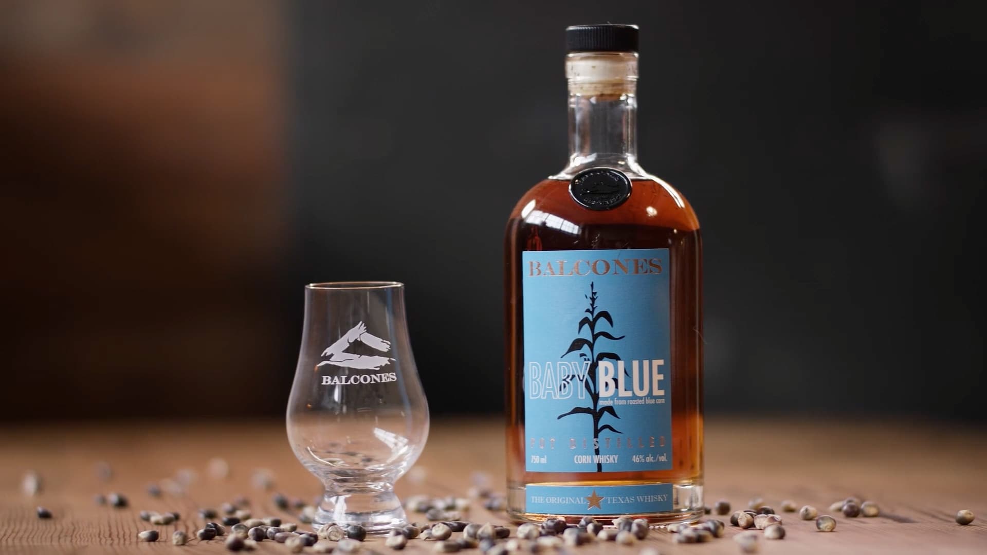 Balcones Baby Blue Straight Corn Whisky